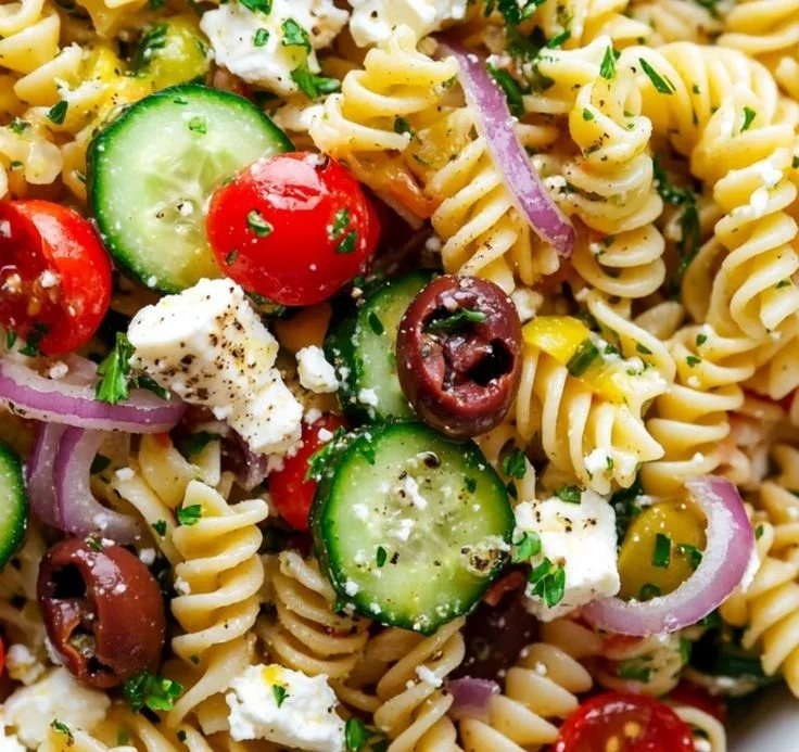 Mediterranean Pasta Salad 1
